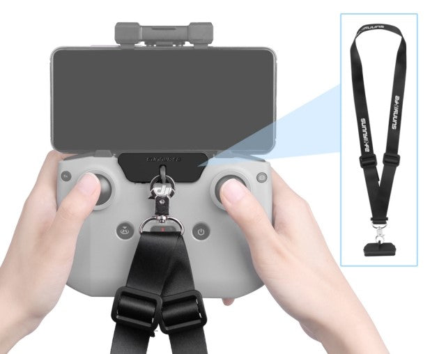 Sunnylife Upgraded Version - Remote Controller Bracket with Strap for ...