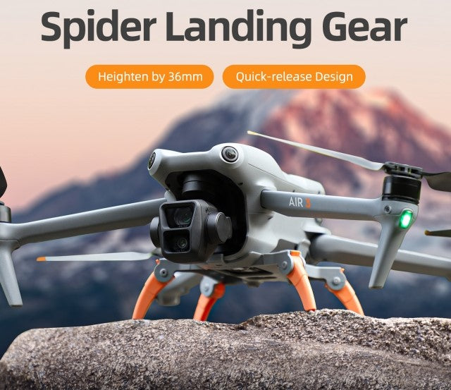 DJI Mavic Air 3 Spider Extended Landing Gear (Orange) – Drone Gear SA ...
